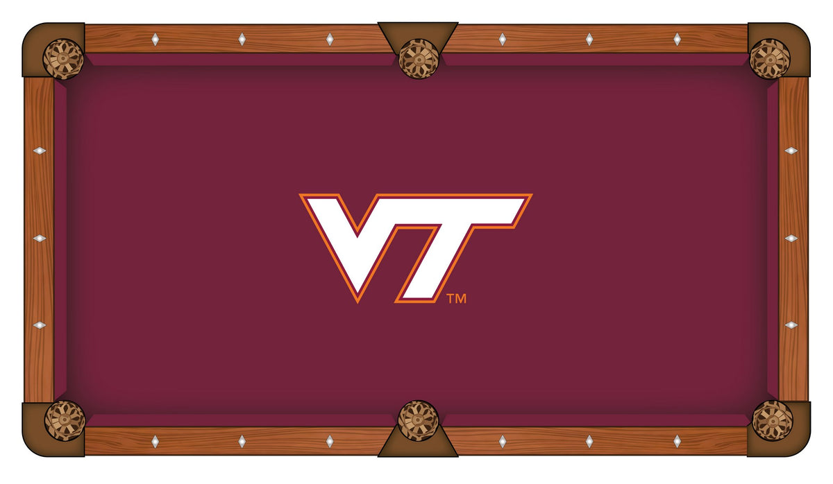 Virginia Tech Hokies 8-Foot Billiard Cloth – Man Cave Gamez