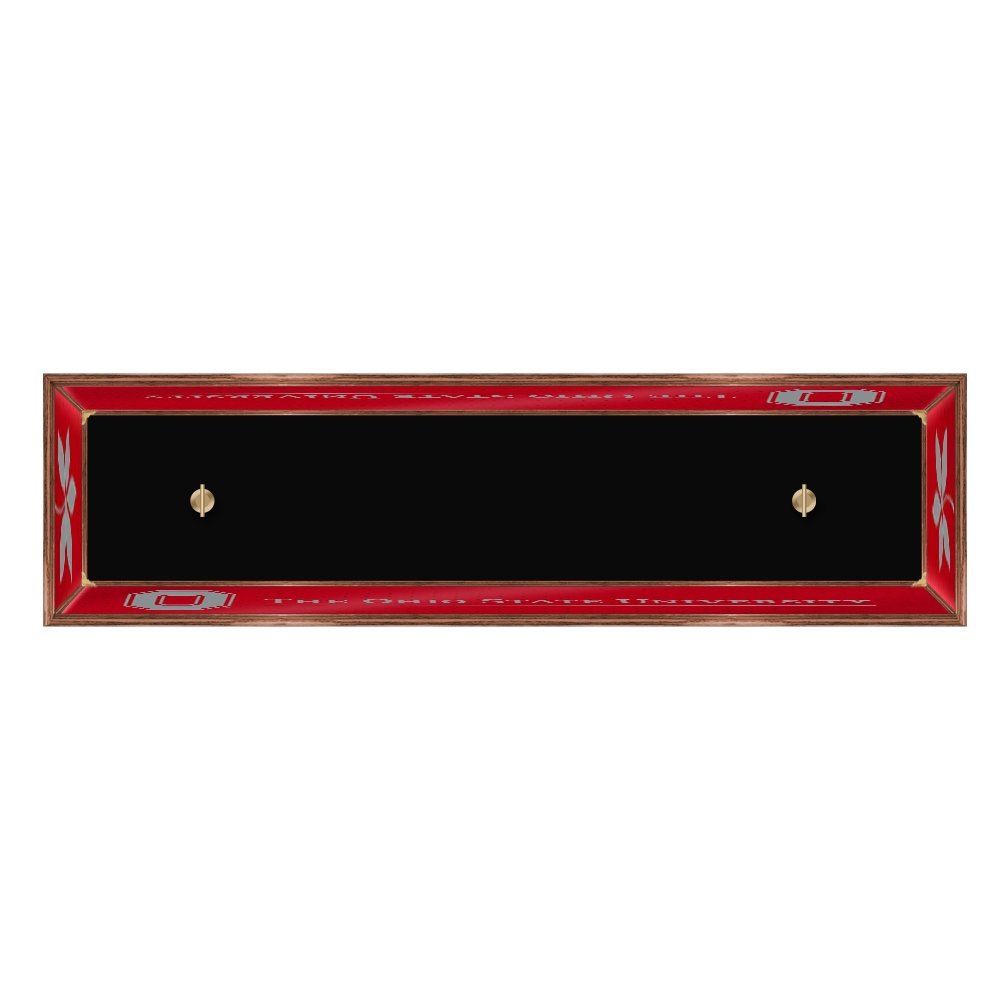 Ohio State Buckeyes: Premium Wood Pool Table Light - The Fan-Brand ...