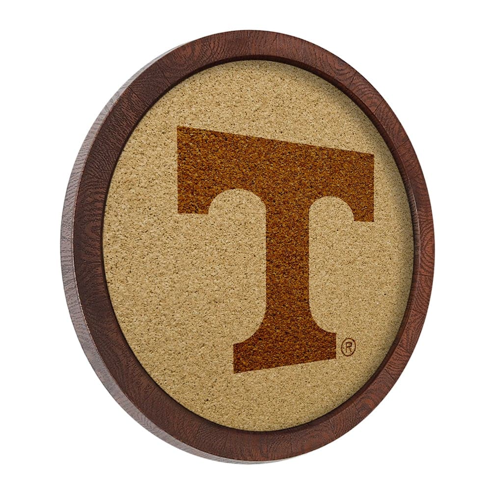 Tennessee Volunteers: "Faux" Barrel Framed Cork Board - The Fan-Brand ...