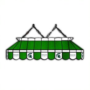 Michigan State Spartans 40' Stained Glass Billiard Light – Man Cave Gamez