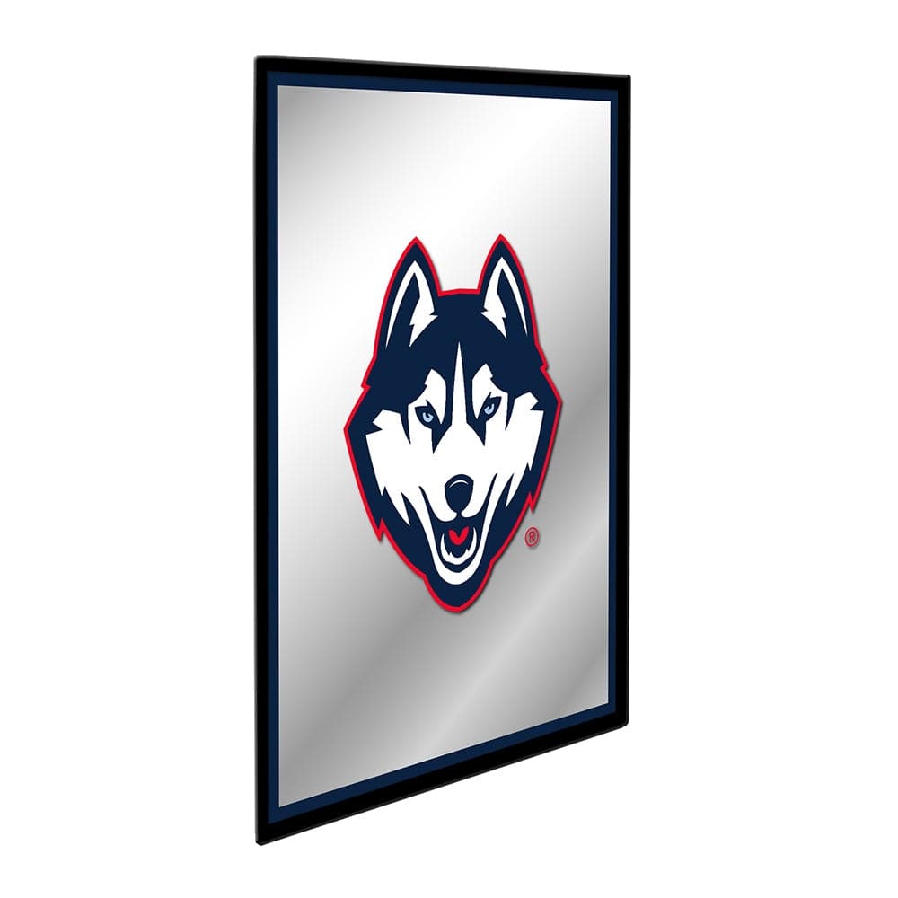 UConn Huskies: Mascot - Framed Mirrored Wall Sign - The Fan-Brand – Man ...